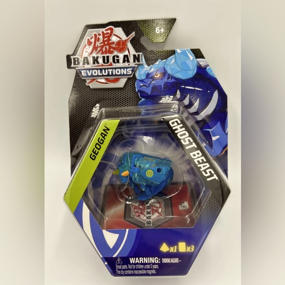 Spin Master | Toys | Bakugan Evolutions Geogan Ghost Beast Action ...